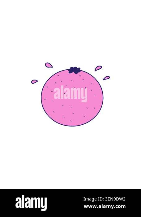 sales flash animation of a cartoon orange Stock Video Footage - Alamy