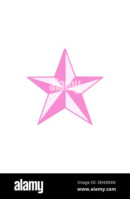 flashy sales animation of neon iconic tattoo style image of a star ...