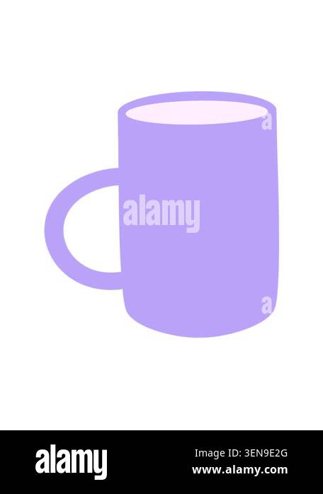 jiggle motion animation of coffee mug Stock Video Footage - Alamy