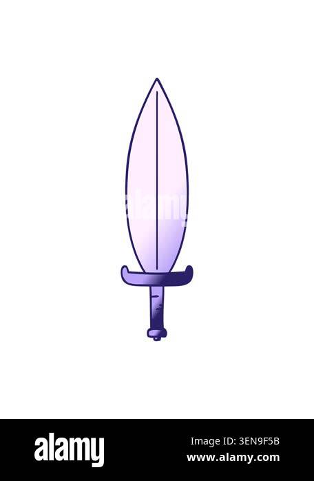 pixelize effect animation of hand drawn gradient cartoon doodle of a ...