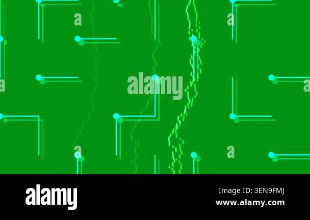 green electric wires icon isolated on green pattern background. vector ...