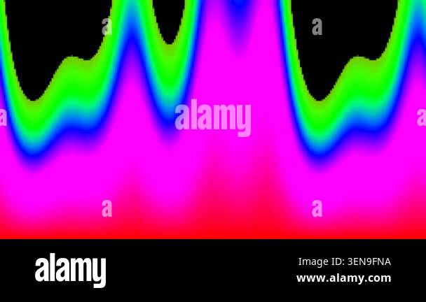 abstract digital fractal pattern. horizontal horizontal image Stock ...