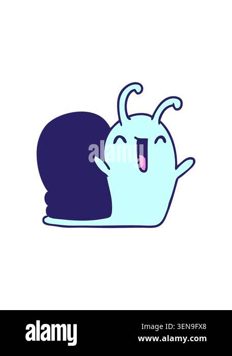 popping motion animation of cartoon illustration kawaii happy cute ...