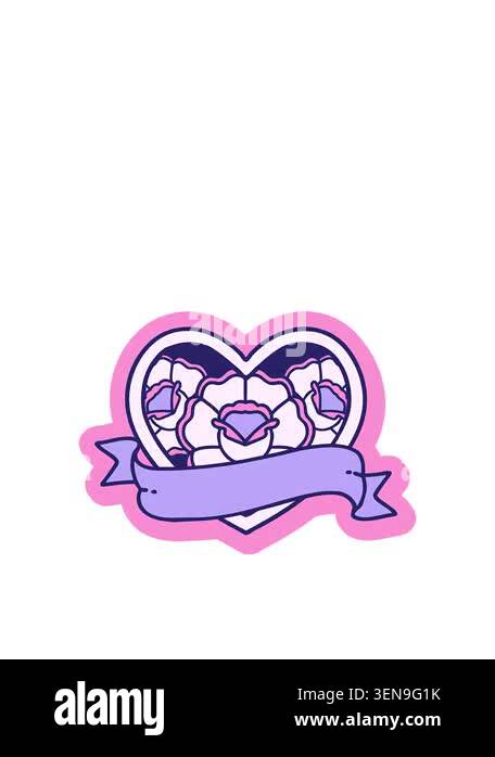 jumping motion animation of sticker of tattoo in traditional style of a ...
