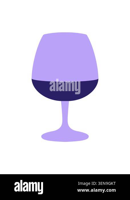 bobbing motion animation of brandy glass Stock Video Footage - Alamy