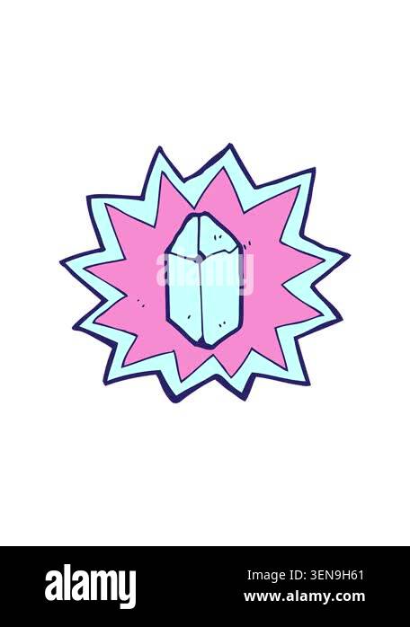 attention grabbing animation of cartoon ruby Stock Video Footage - Alamy