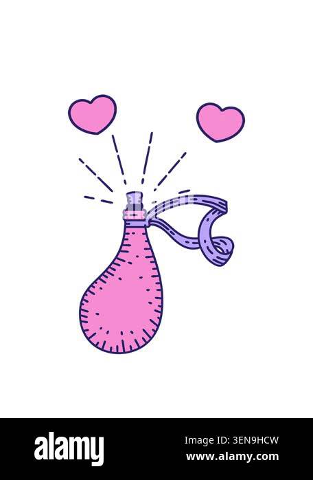 spinning hearts animation of illustration of a traditional tattoo of ...
