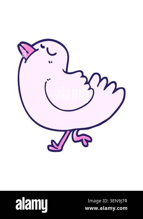 jiggle and pause animation of vector gradient illustration cartoon ...