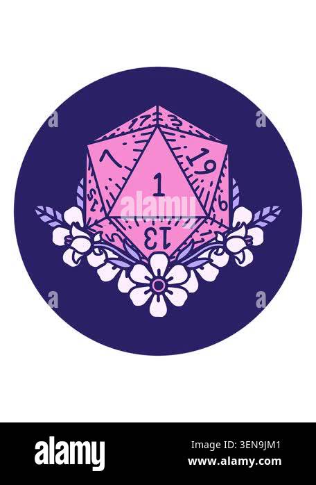 shine light effect animation of icon of natural one dice roll with ...