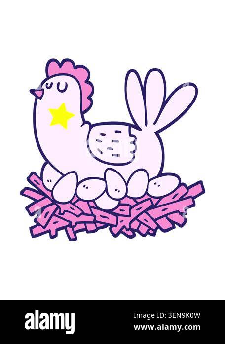 twinkling stars effect animation of hand drawn doodle style cartoon ...