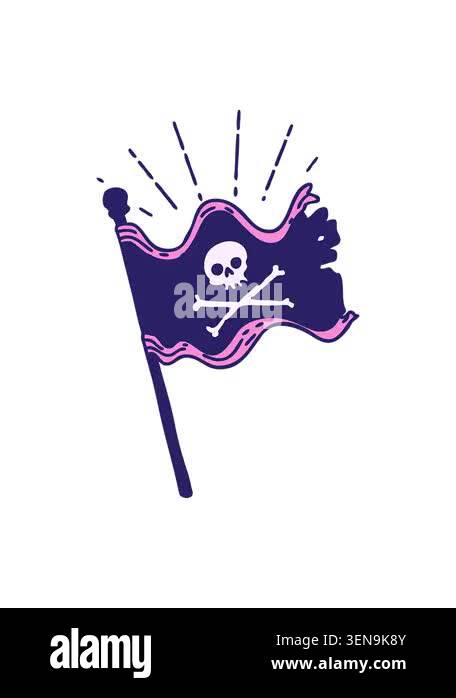 shivering motion animation of illustration of a traditional tattoo ...