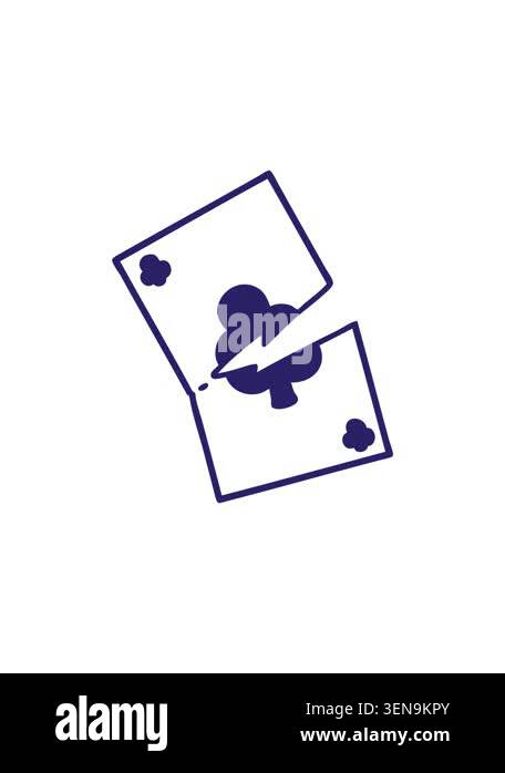 starburst effect animation of tattoo in black line style of a torn card ...