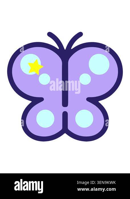 twinkling stars effect animation of simple but cute illustrated ...