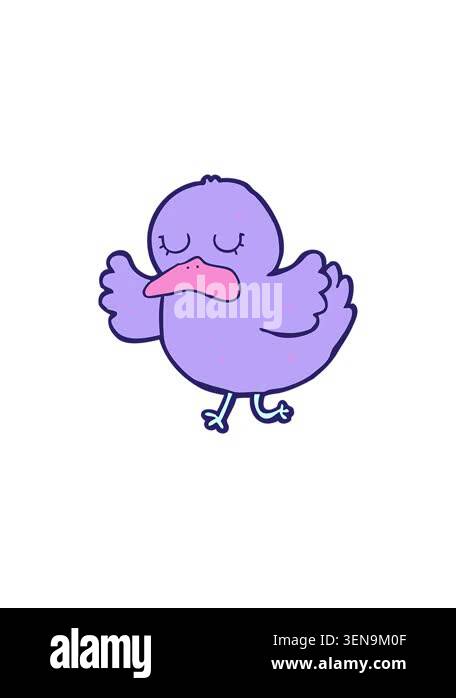starburst effect animation of cartoon duck artwork Stock Video Footage ...