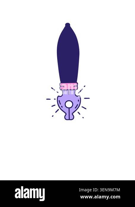 rise and float animation of illustration of a traditional tattoo style ...