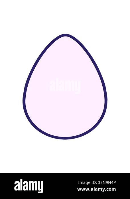 pressure popping animation of egg simple design Stock Video Footage - Alamy