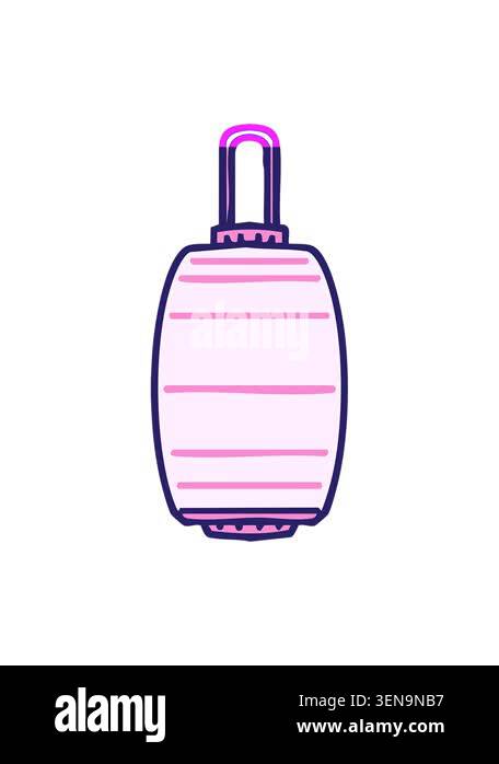power up animation of a traditonal japanese paper lantern hanging Stock ...