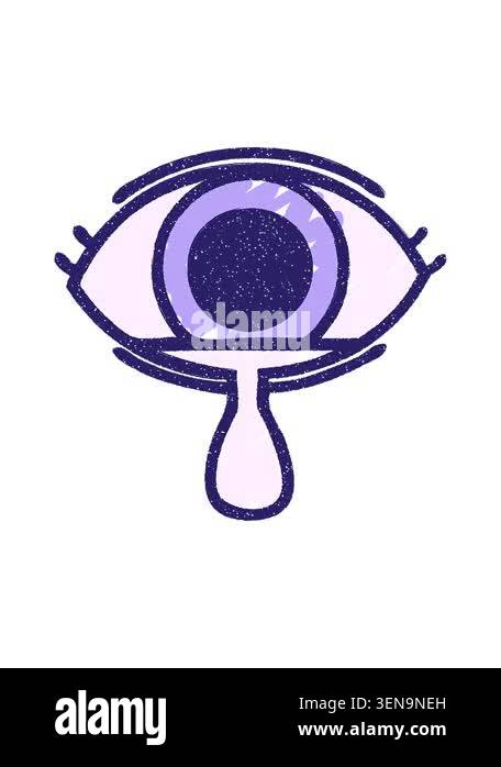 shaking motion animation of Occult Eye Drawing Stock Video Footage - Alamy