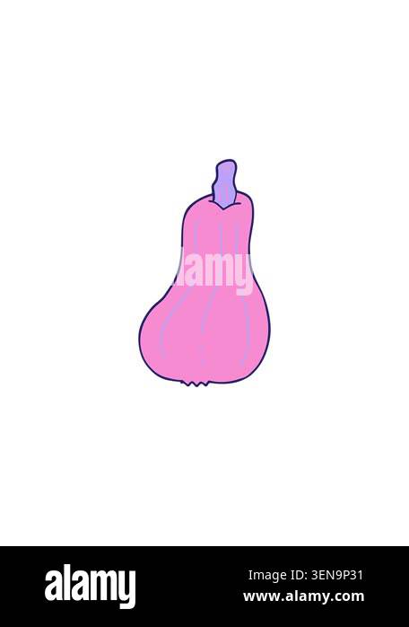 sales flash animation of cartoon drawing of a squash Stock Video ...
