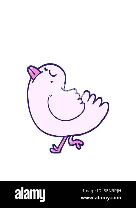stretching up animation of vector gradient illustration cartoon ...