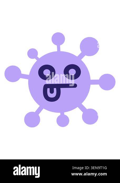 jiggle motion animation of confused blank eye icon Stock Video Footage ...