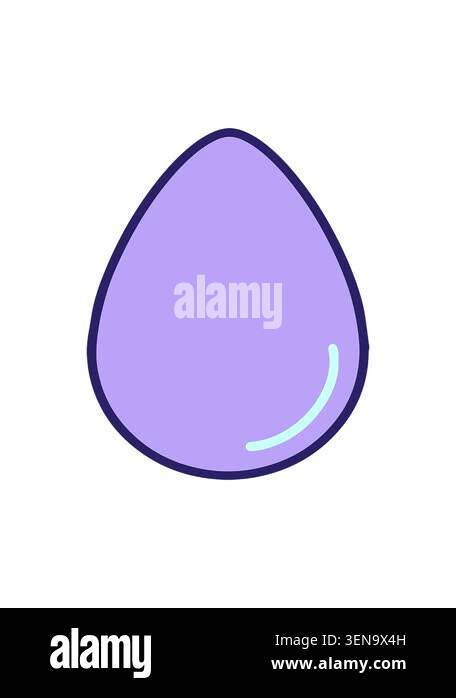 spinning motion animation of easter festive egg design Stock Video ...