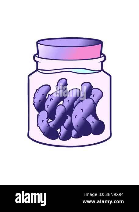 shivering motion animation of cartoon pickled gherkins Stock Video ...