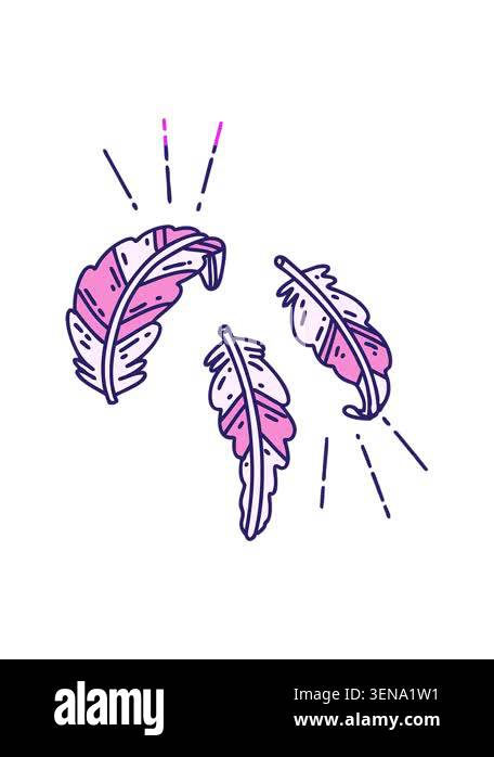 power up animation of illustration of a traditional tattoo style ...