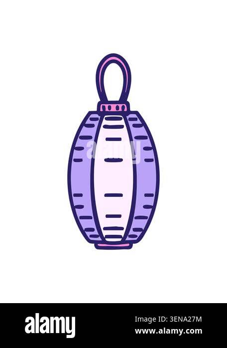 jiggle and pause animation of crafted hanging lantern japanese lamp ...