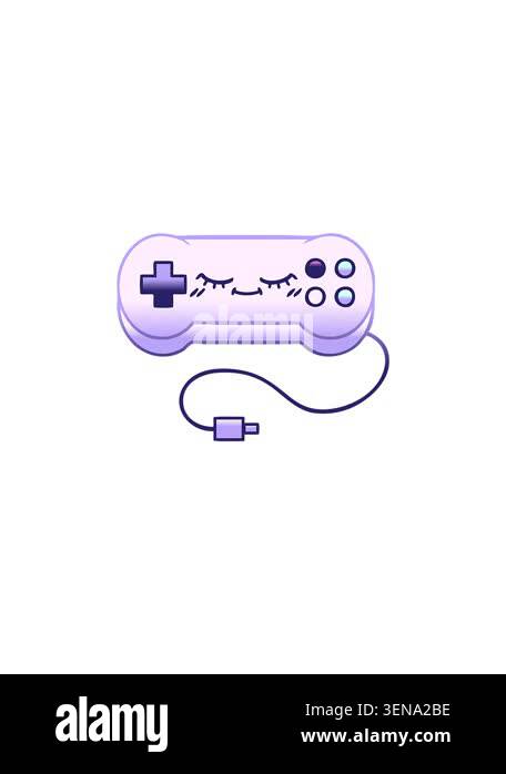 sales flash animation of gradient shaded cartoon of a game controller ...