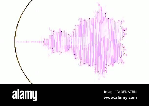 abstract background with lines, waves Stock Video Footage - Alamy