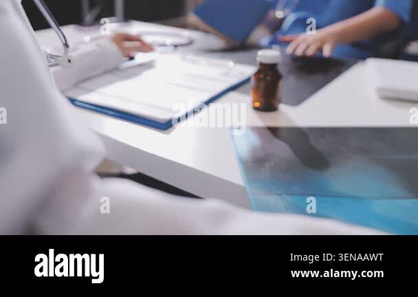 doctor in hospital room, medical concept Stock Video Footage - Alamy