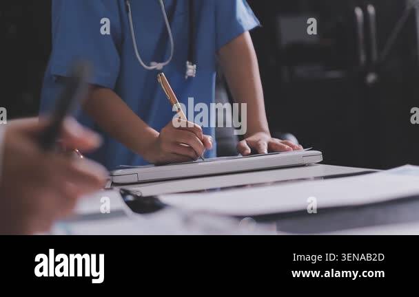 doctor in medical uniform Stock Video Footage - Alamy