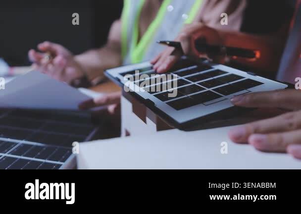 close - up of solar panels Stock Video Footage - Alamy