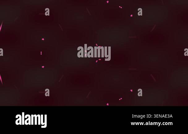 dark pink vector background with circles, lines Stock Video Footage - Alamy