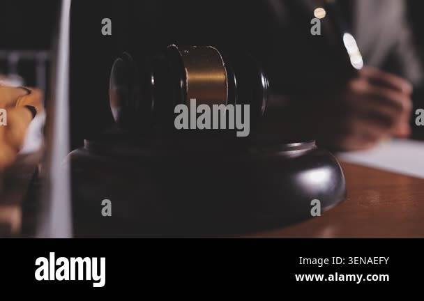 law and justice concept image Stock Video Footage - Alamy