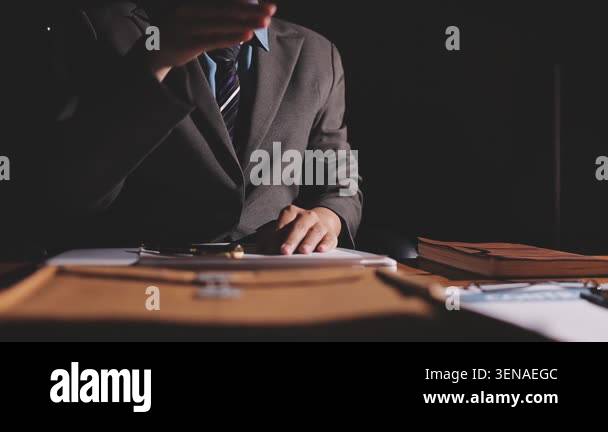 young male businessman writing notes in notebook Stock Video Footage ...