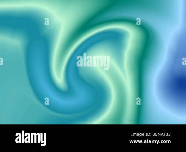 blue abstract background with liquid forming swirls Stock Video Footage ...