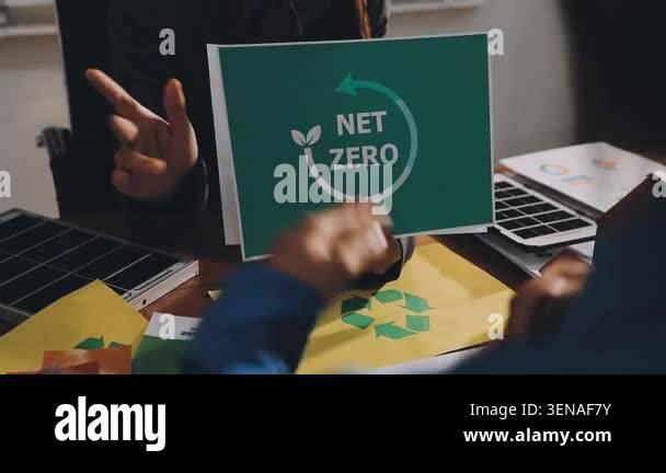 woman holding paper with text : recycle Stock Video Footage - Alamy