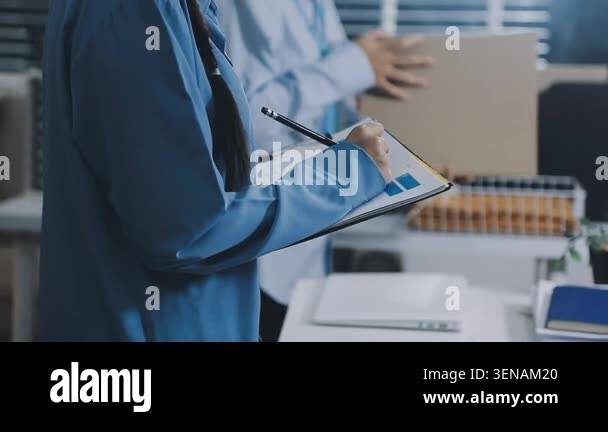 business people working on laptop in office Stock Video Footage - Alamy