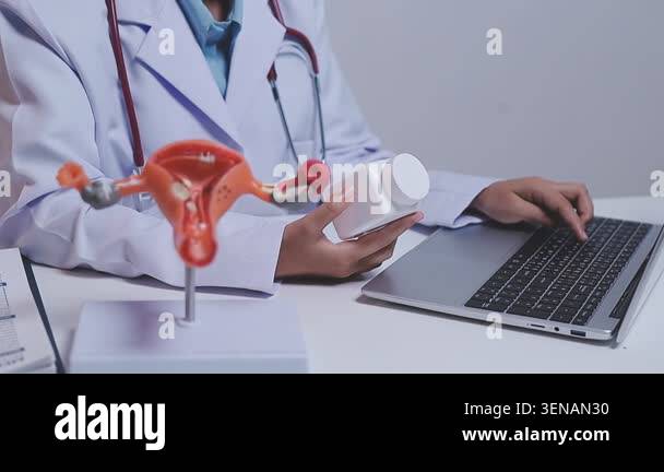 female doctor in medical office Stock Video Footage - Alamy