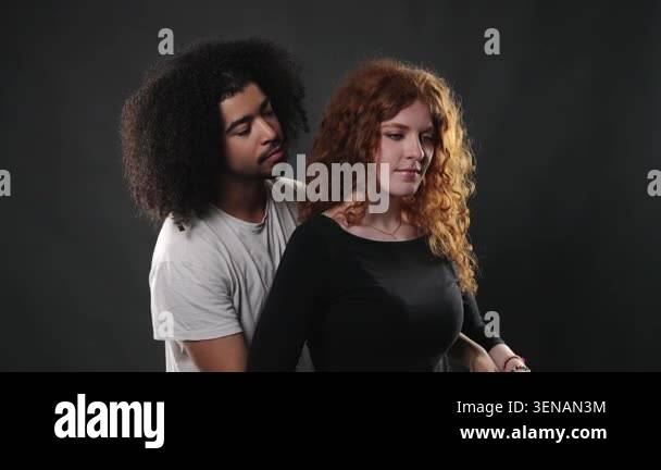 Relationship Dynamics And Emotional Connection, Young Diverse Couple ...