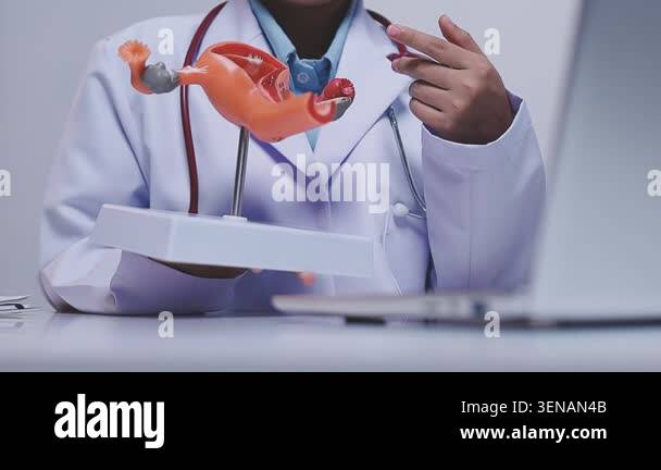 close up of young male doctor using x - ray in the lab Stock Video ...