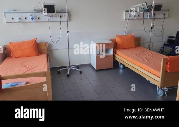 Medical preparation ward in a private hospital clinic in Sofia ...
