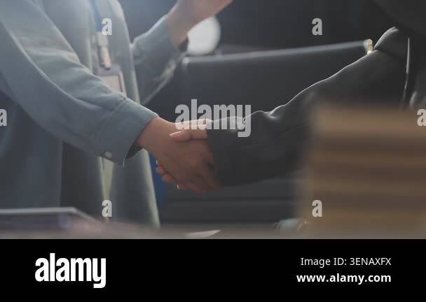 business people shaking hands, meeting, business meeting Stock Video ...