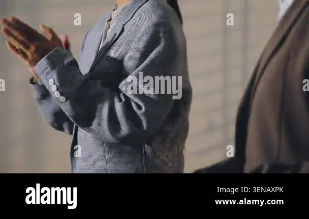close up. business woman shaking hand Stock Video Footage - Alamy