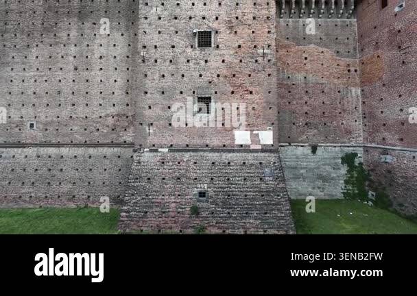MILAN, ITALY: Sforza Castle aka Castello Sforzesco built in the 15th ...