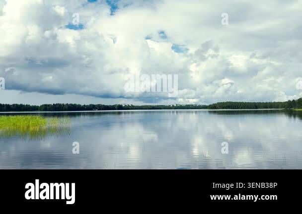 Sunny sky clouds over sea water background. Tourist Travel destination ...