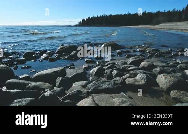 Sunny sky clouds over sea water background. Tourist Travel destination ...