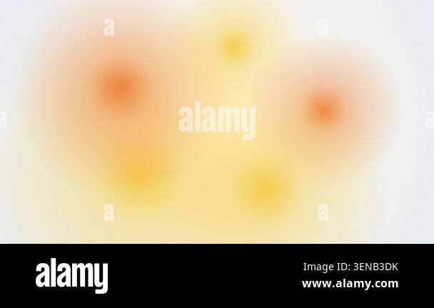 Abstract Gradient Background of Warm Drifting Lights. Seamless Loop ...